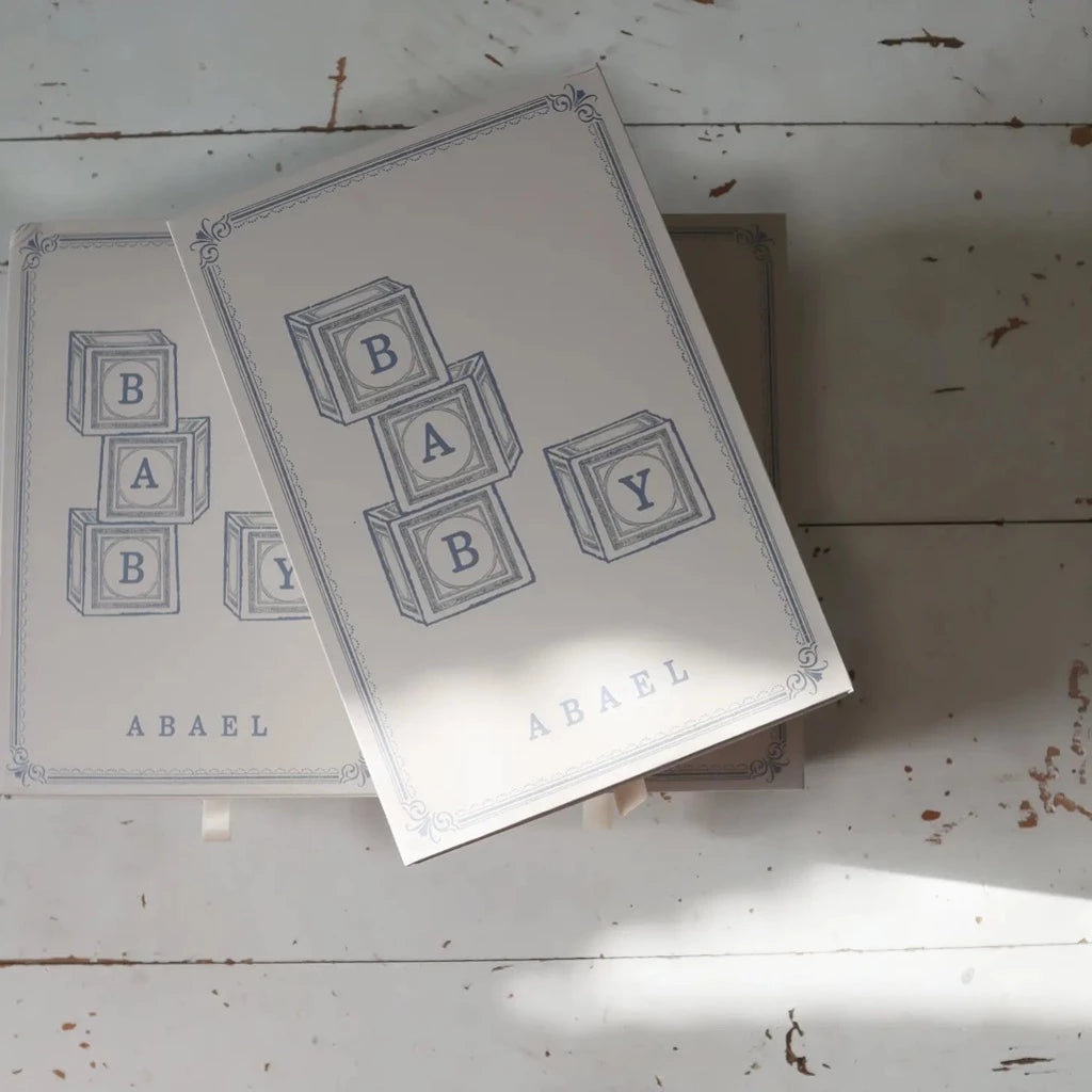 Abael Keepsake Box – blue daisy